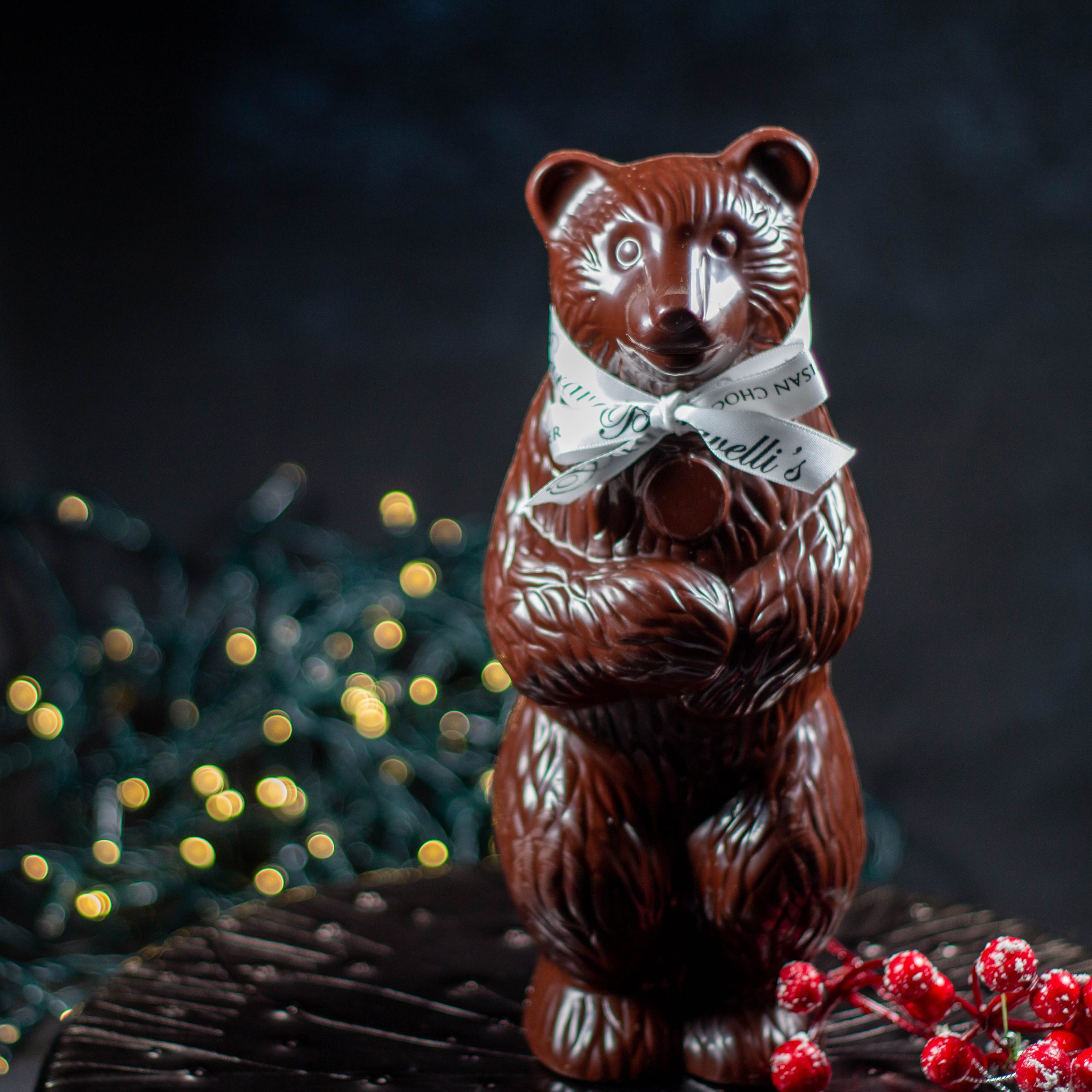 Baravelli's Bear - Dark Chocolate - Baravelli's Artisan Chocolatier